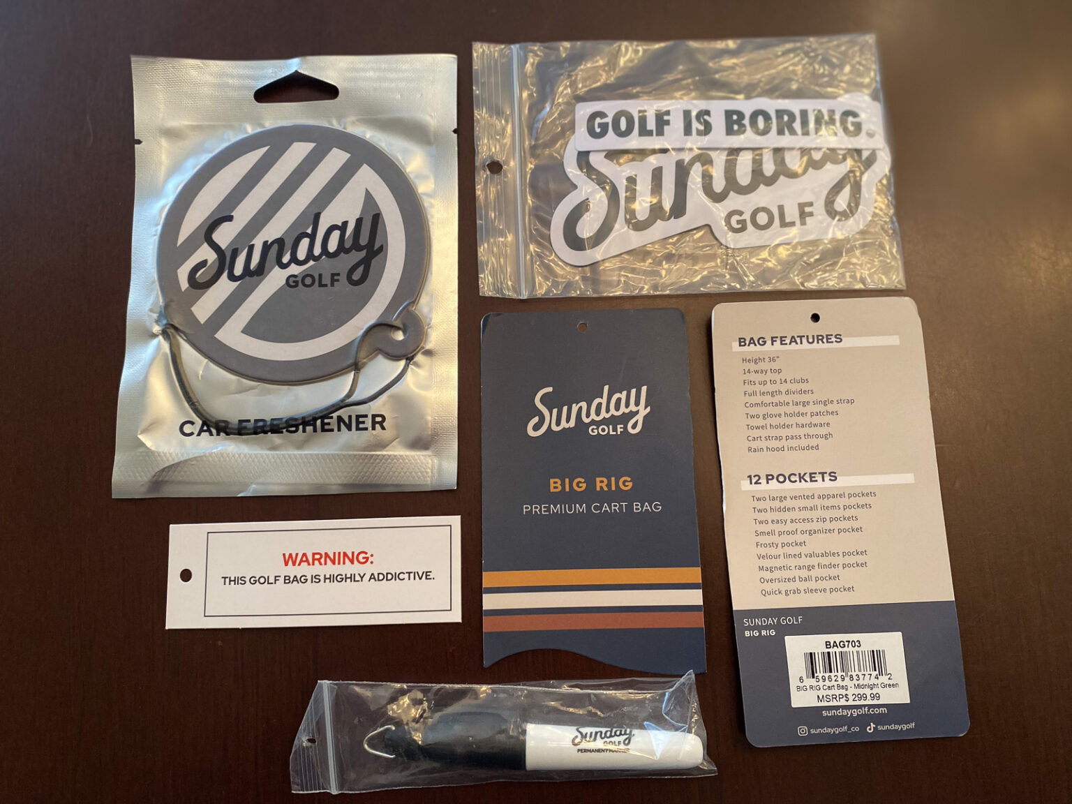 Sunday Golf Big Rig Review: A Cart Bag for the People