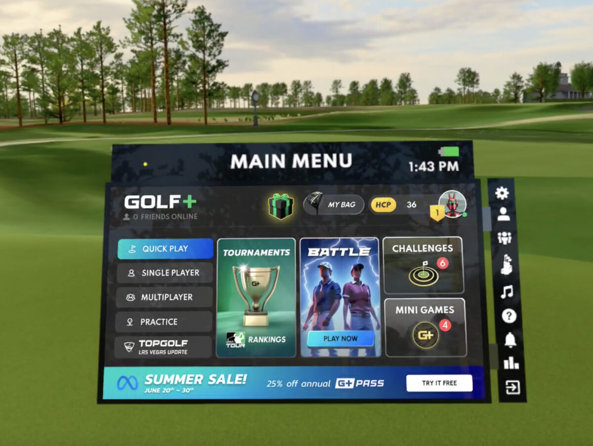 Golf+ Review: This VR Golf Game is WILD. But...