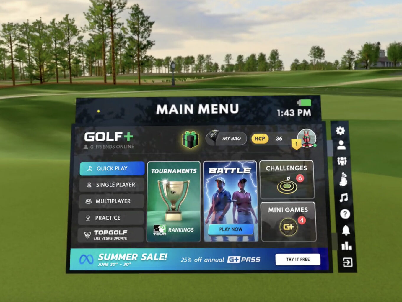 Golf+ Review: This VR Golf Game is WILD. But...