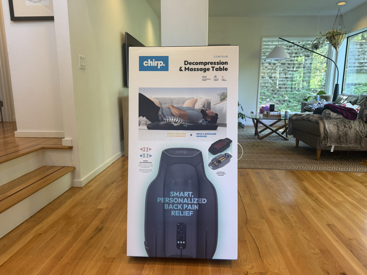 The Chirp Contour Massage Table is So Much Better than I Expected